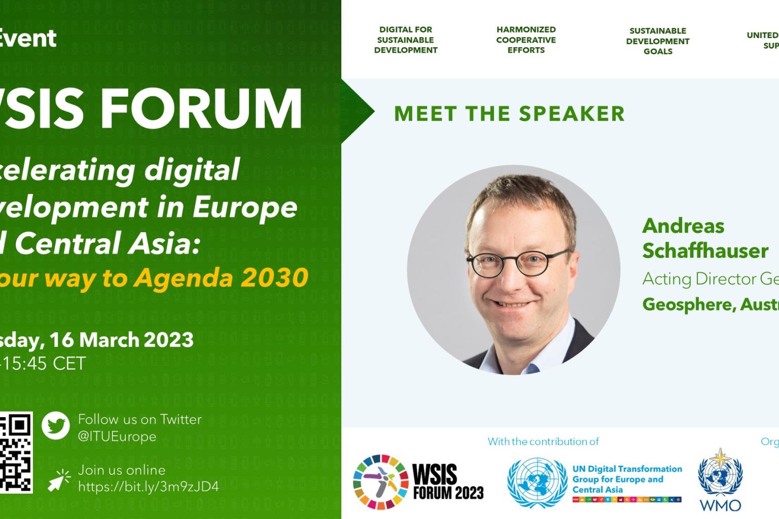 WMO and ITU team up to enable Sustainable Digital Transformation for Europe